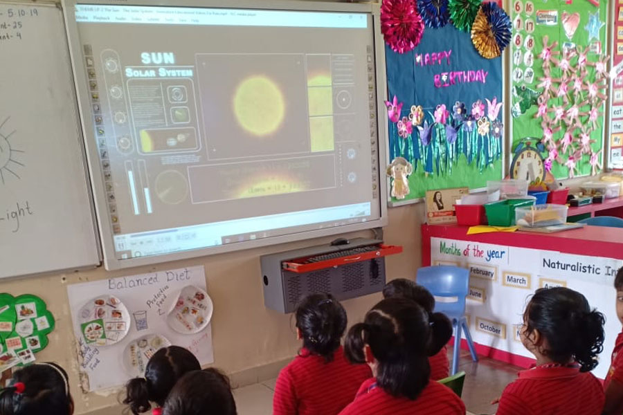 The mighty Sun fills our day with fun - SAI Angan