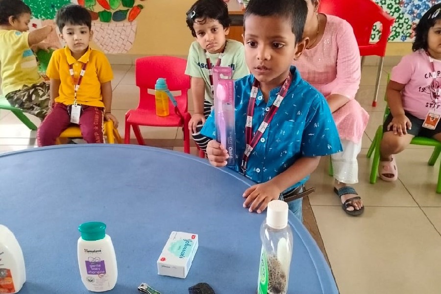 Exploring the Basics of Personal Hygiene: A Playgroup Adventure - SAI Angan