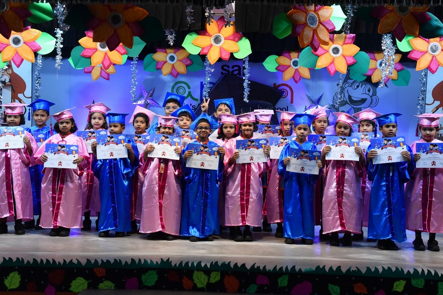 Tiny Triumphs: Kindergarten Convocation - SAI Angan