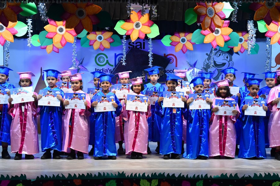Tiny Triumphs: Kindergarten Convocation - SAI Angan