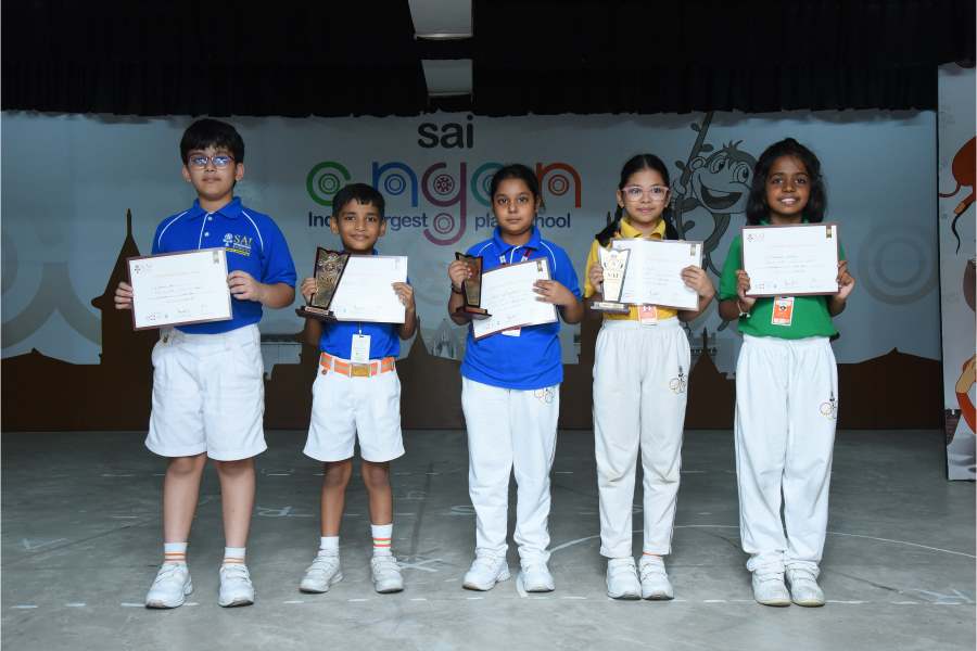 Class III Celebrates the Thrill of Words: Spell Bee Competition - SAI Angan