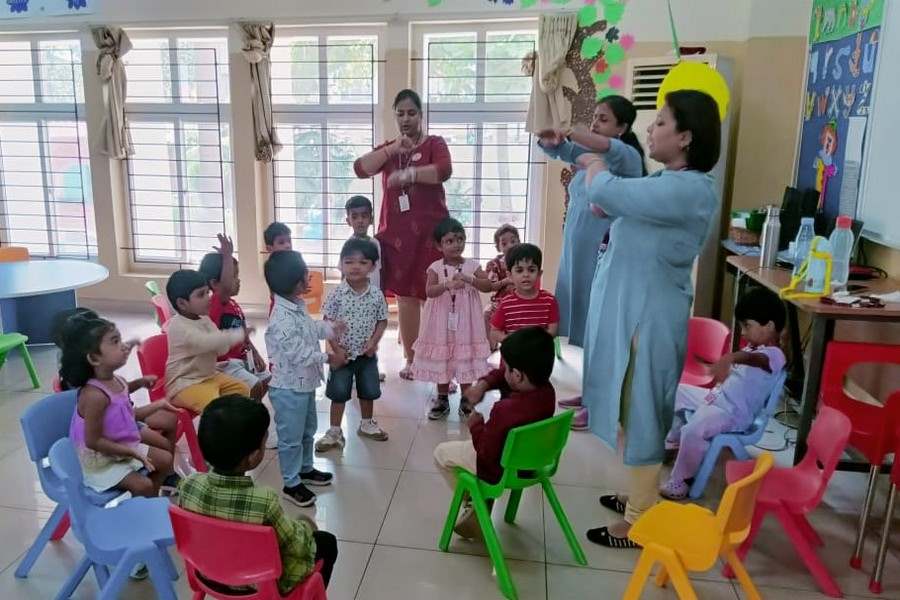 Celebrating New Beginnings: Play Group Learners Return with Joy - SAI Angan