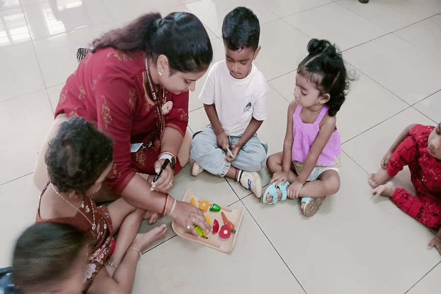Celebrating New Beginnings: Play Group Learners Return with Joy - SAI Angan