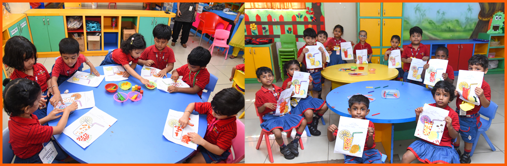 Blooming Creativity – Tiny Tots Paint with Joy - SAI Angan