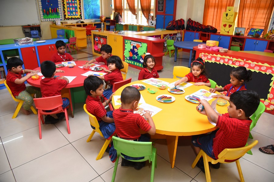 Blooming Creativity – Tiny Tots Paint with Joy - SAI Angan