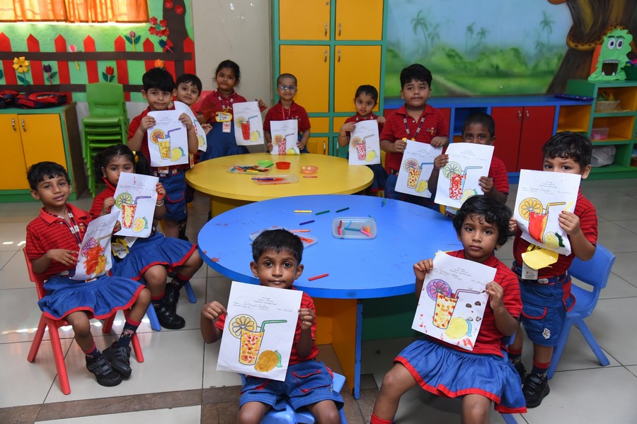 Blooming Creativity – Tiny Tots Paint with Joy - SAI Angan